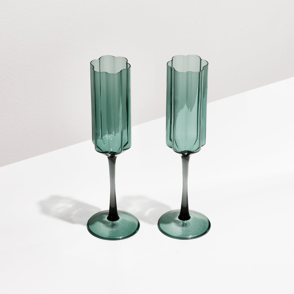 Wave Flute Set - Teal – The Crosswalk Store